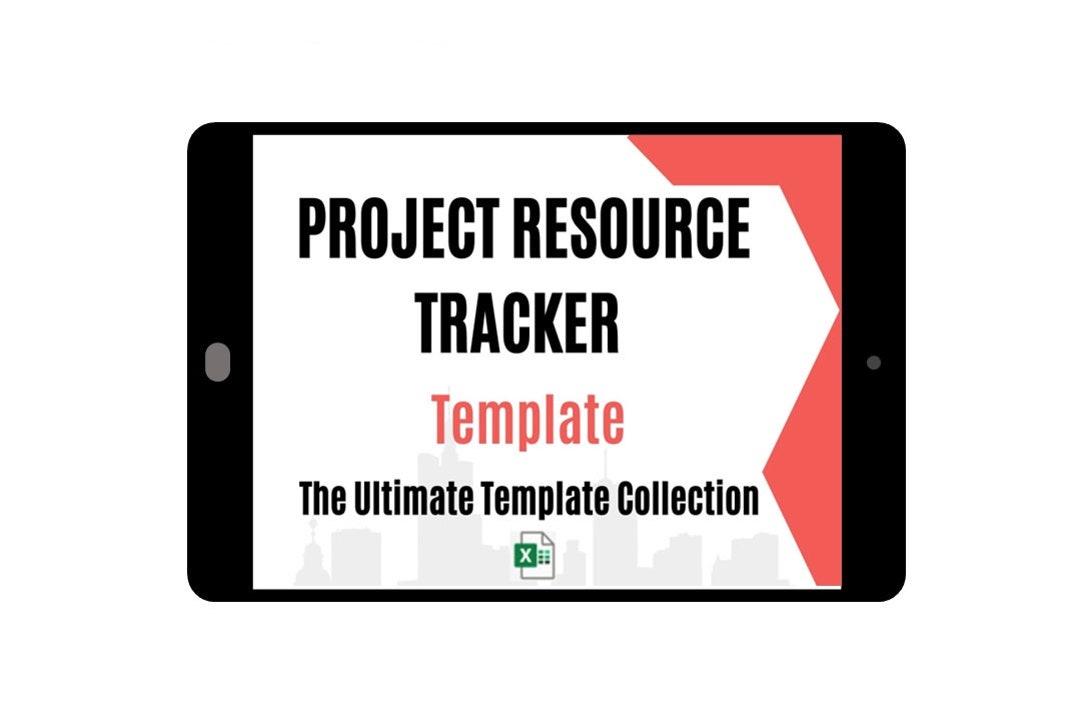 Project Resource Tracker Log (excel) PMI APM PRINCE2 - Etsy