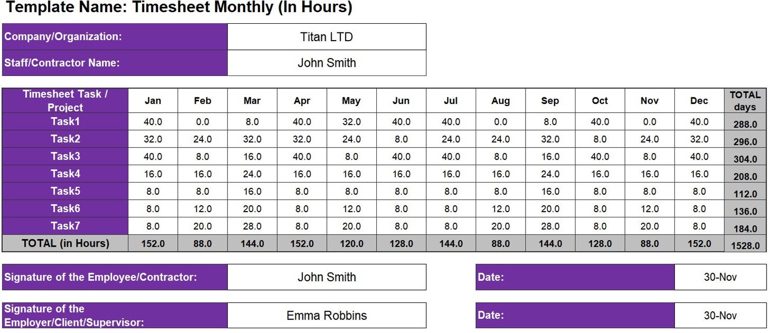 Weekly Timesheet Monthly Timesheet Daily Timesheet Employee Timesheet ...