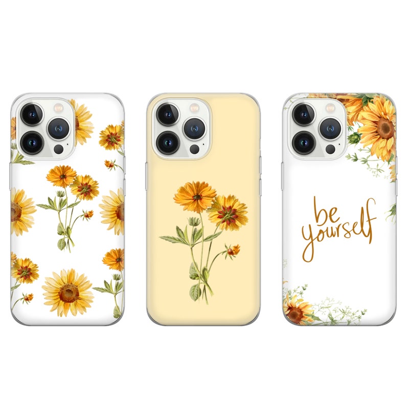 Sunflower Phone Case - Etsy