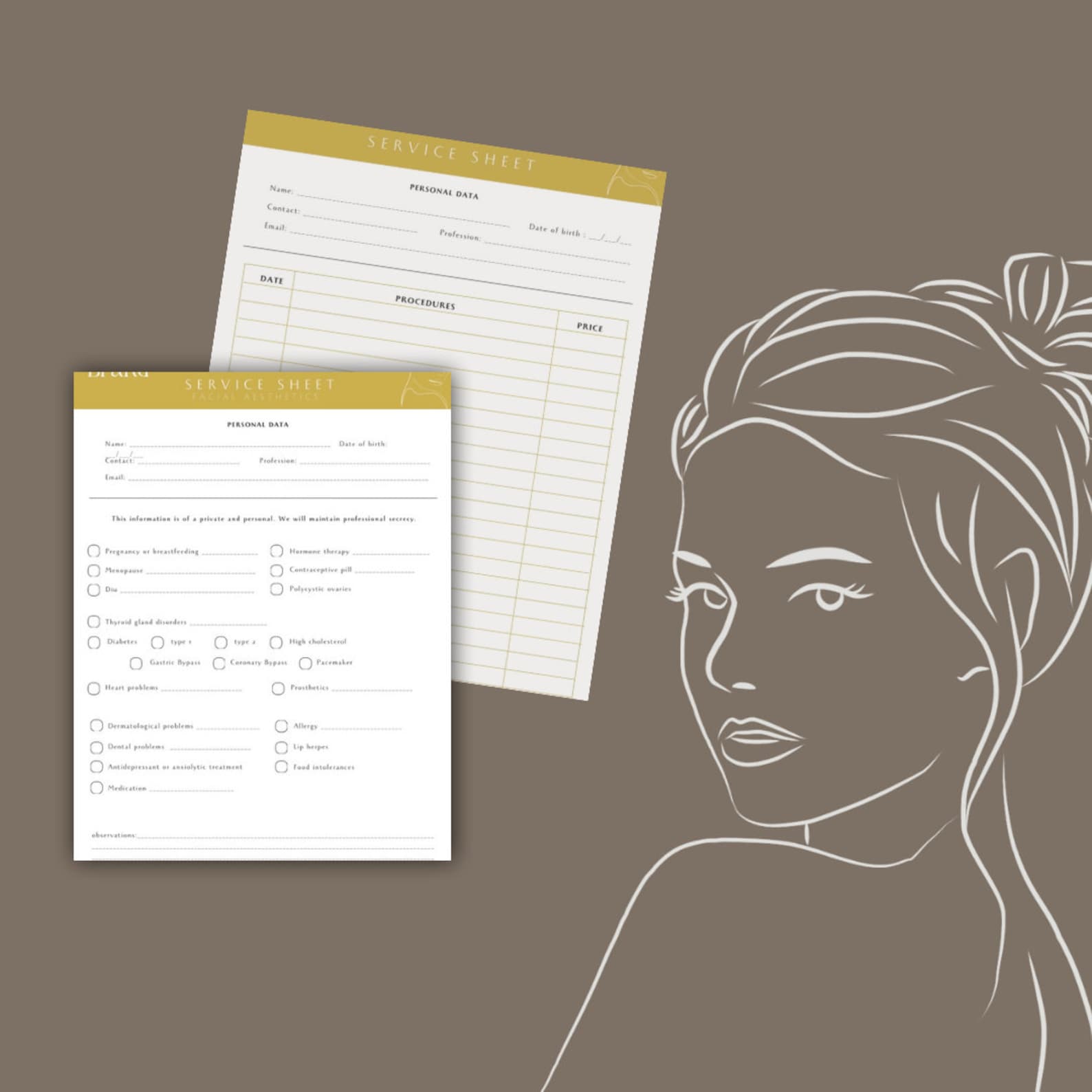 Professional History Sheets: Organize and Simplify - Etsy