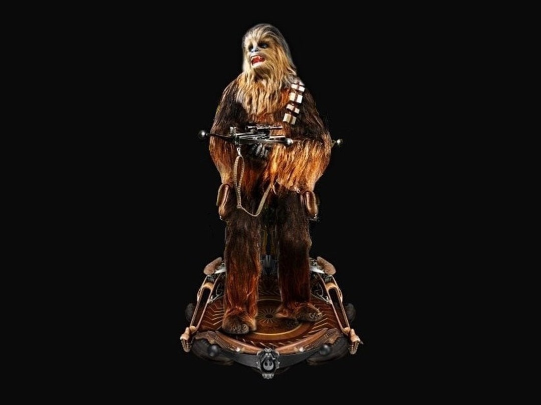 Chewbacca Statue, 3D Model, Stl File for 3D Printers, Digital File ...