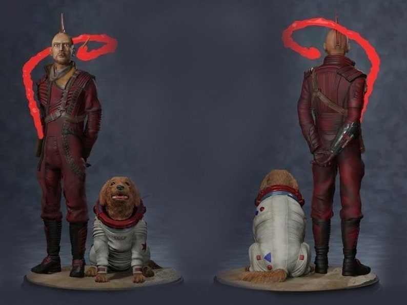 Guardian Statue, 3D Model, Stl File for 3D Printers, Digital File ...