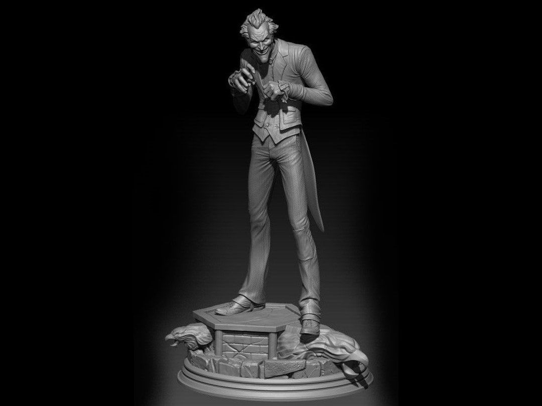 Joker Statue, 3D Model, Stl File for 3D Printers, Digital File, Comics Figures. - Etsy