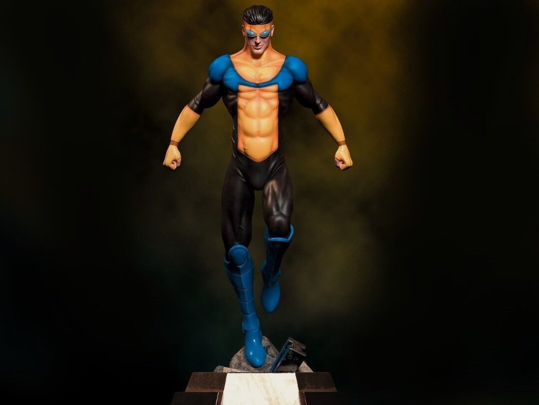 Invincible Statue, 3D Model, Stl File for 3D Printers, Digital File ...