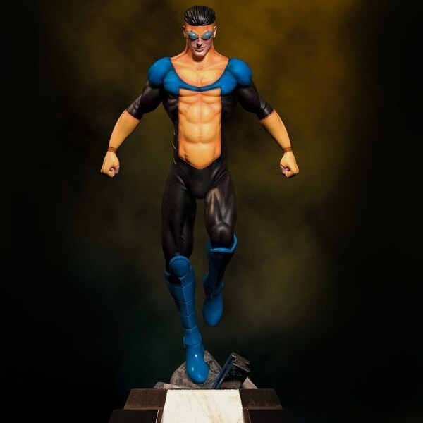 Invincible 3d Model - Etsy