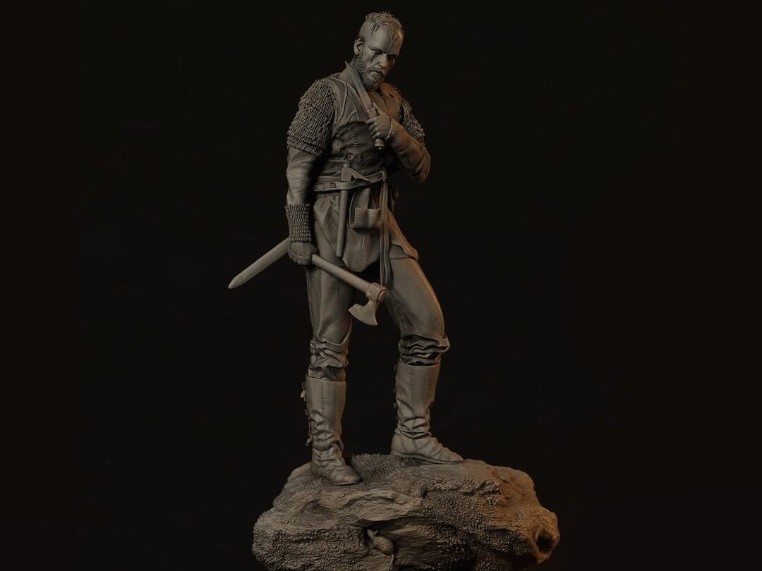 Floki Statue, 3D Model, Stl File for 3D Printers, Digital File, Comics ...