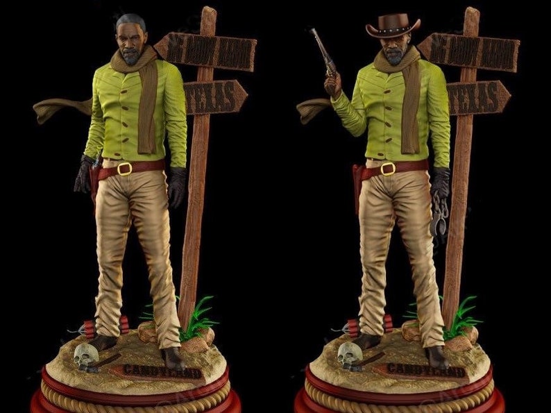 Cowboy Statue, 3D Model, Stl File for 3D Printers, Digital File, Comics ...