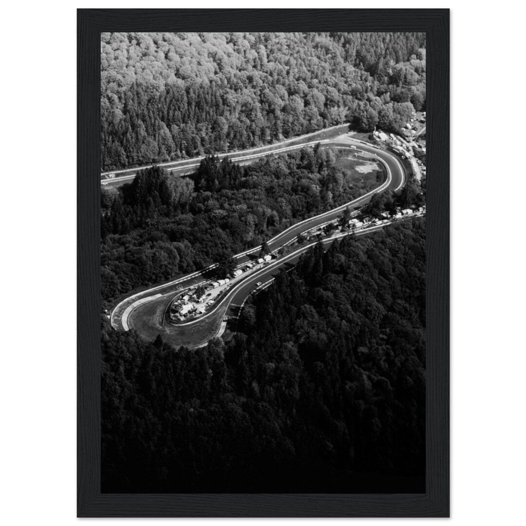 Limited Edition 24h Nürburgring Poster Breathtaking View of the ...
