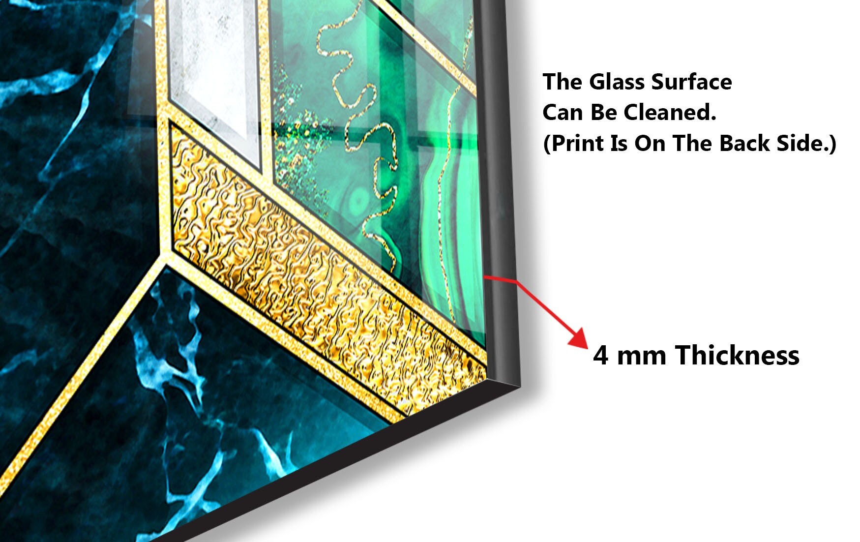 Tempered Glass Backsplash-green Marble Backsplash Tiles-stove ...