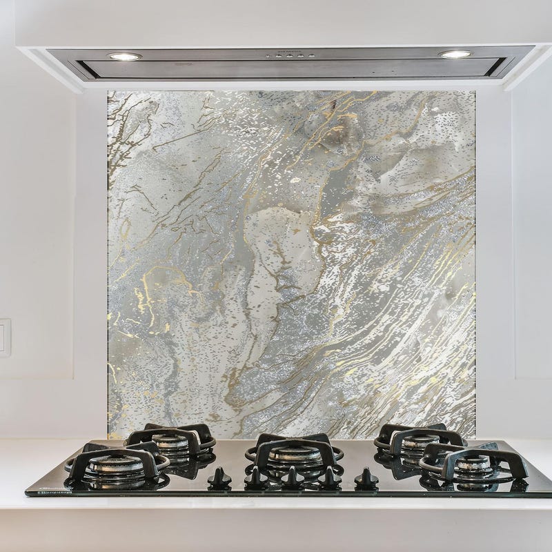Silver Backsplash - Etsy