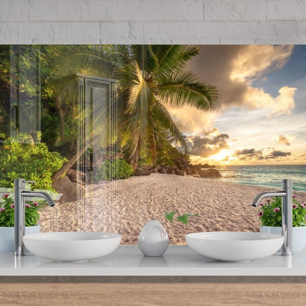 Backsplash Tiles Palm Tree - Etsy