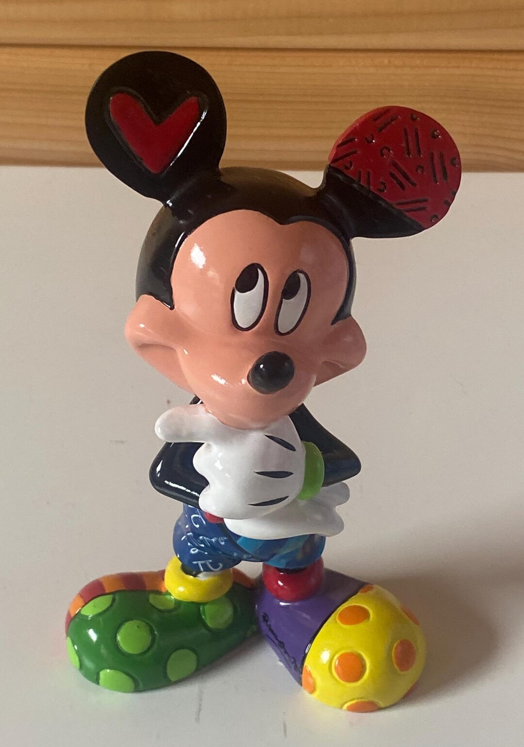 Disney Showcase Figure Thinking Mickey Mouse by Britto 6 - Etsy