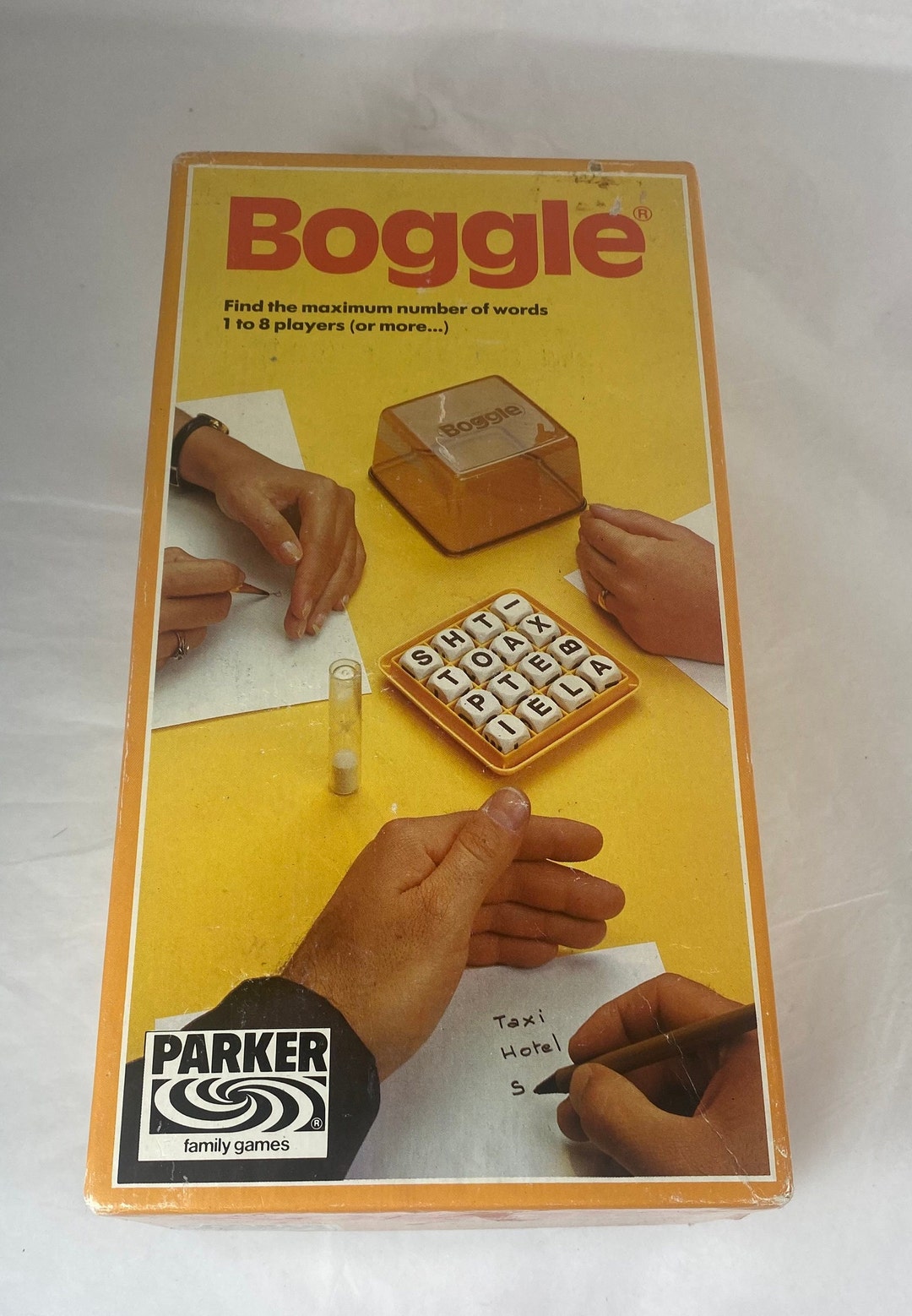 Vintage Boggle 3 Minute Word Game 1985 by Parker - Etsy