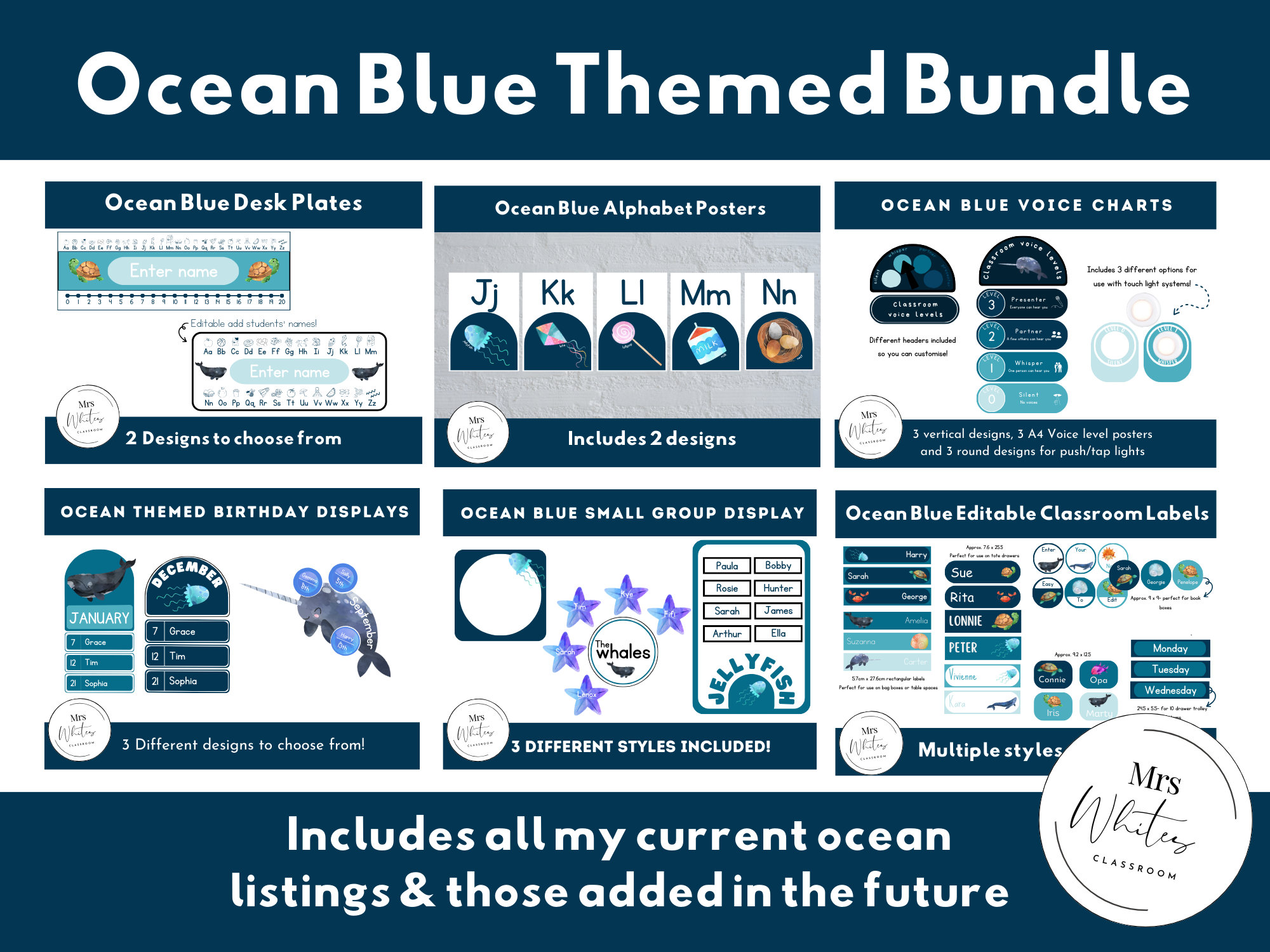 Ocean Themed Classroom Décor Bundle - Etsy