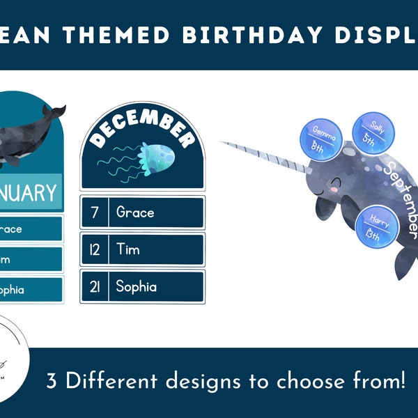 Ocean Theme Birthday - Etsy