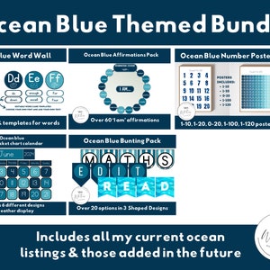 Ocean Themed Classroom Décor Bundle - Etsy