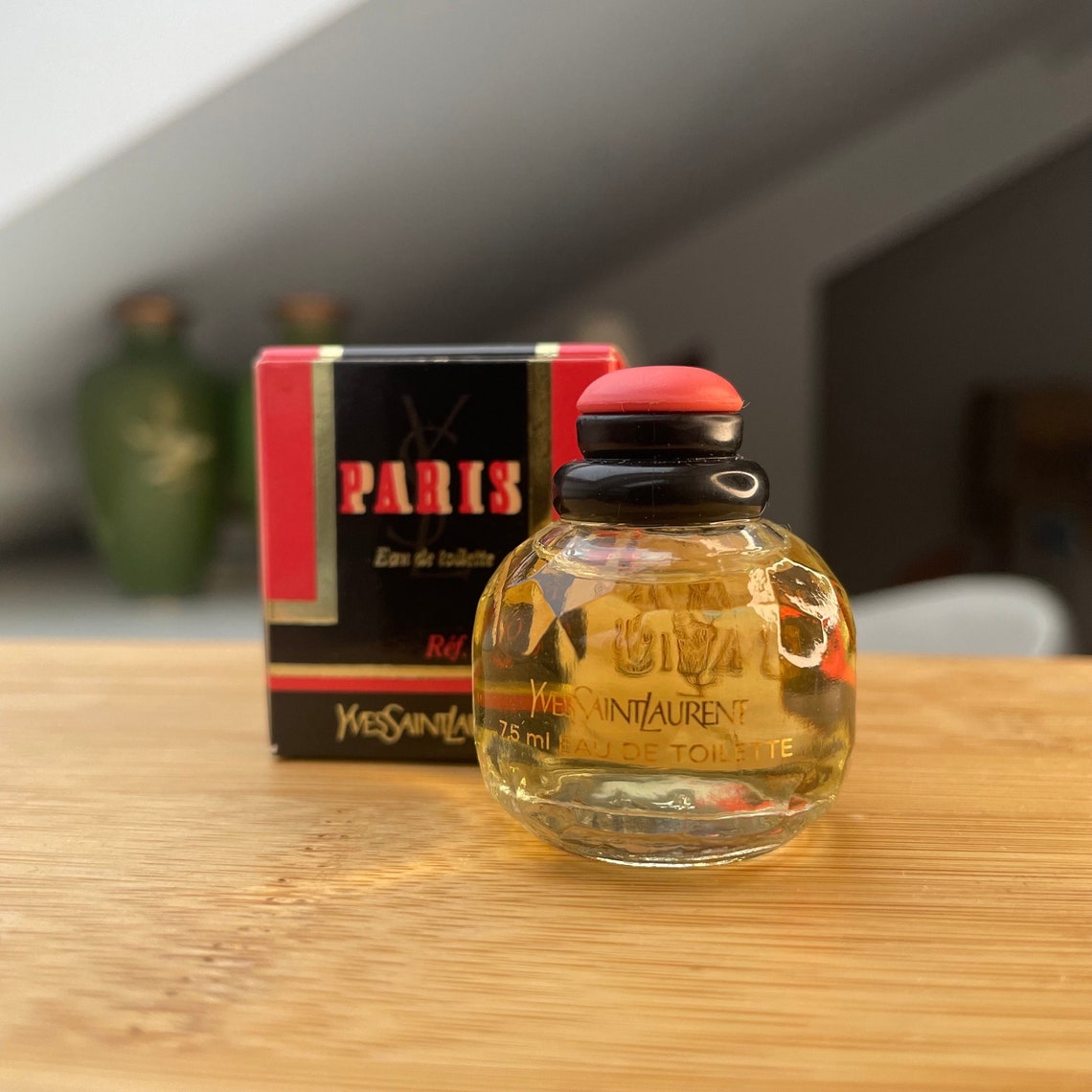 Paris by Yves Saint Laurent Miniature Perfume .25 Floz 7,5 Ml Mini ...