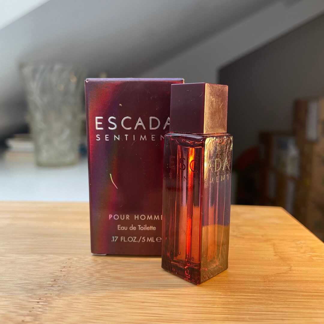 Sentiment Pour Homme by Escada Miniature Perfume .17 Floz 5 Ml Mini ...
