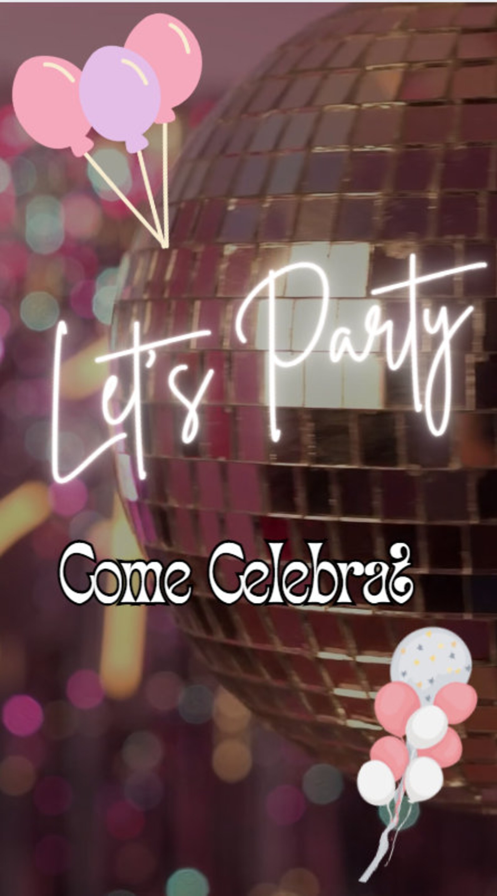 Party Invitation - Etsy