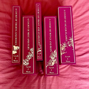 ACOTAR Clothbound Hardcover Set - Rebound Books for Fantasy Lovers I A ...