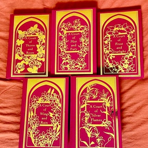 ACOTAR Clothbound Hardcover Set - Rebound Books for Fantasy Lovers I A ...
