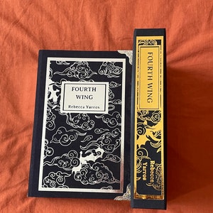 Fourth Wing Custom Rebound Book (hardback) - Etsy