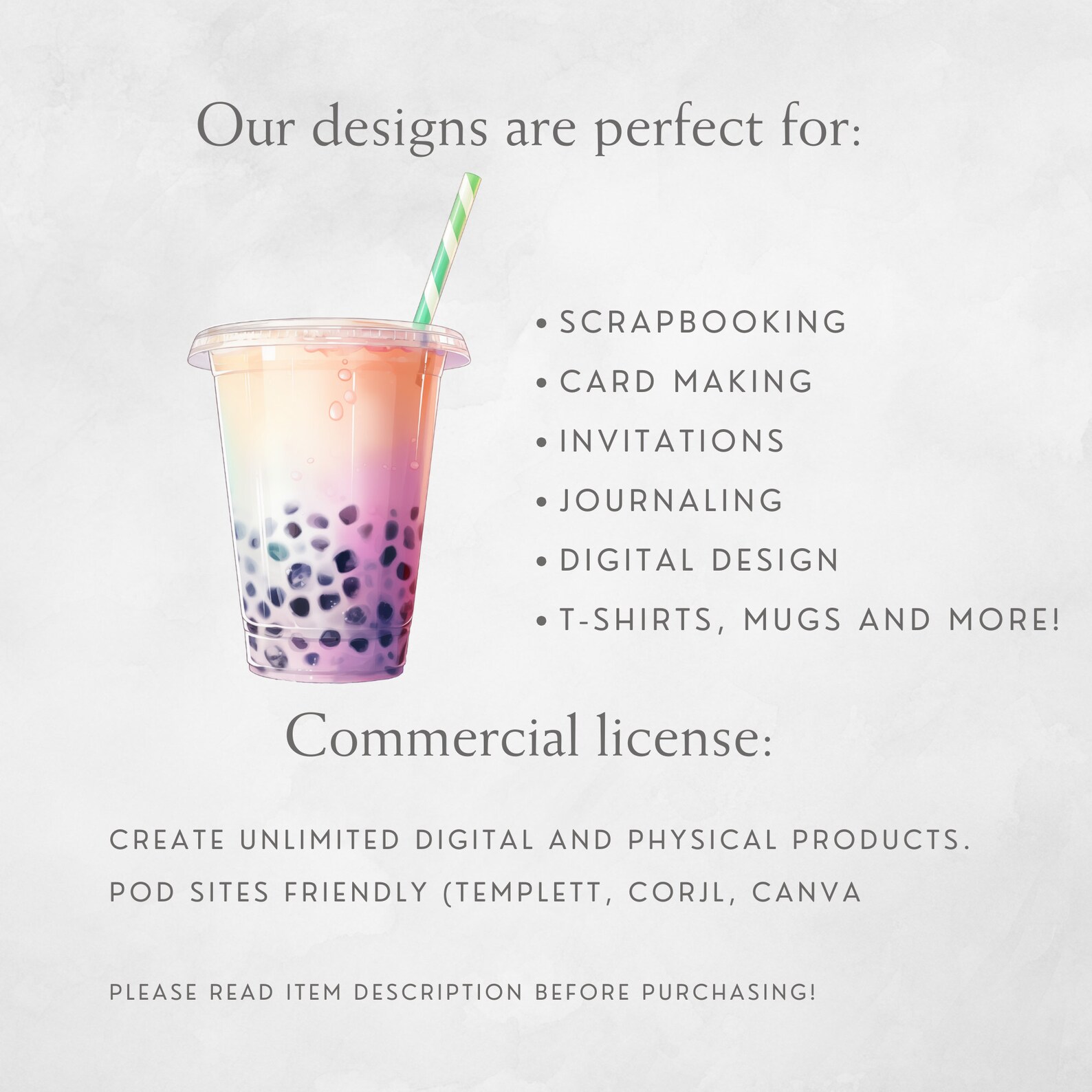 19 Boba Tea Clipart PNG Watercolor, Pastel Bubble Milk Tea Clipart ...