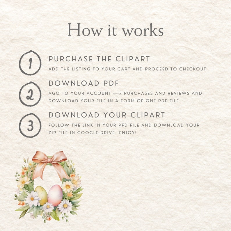 Easter Clipart Bundle PNG Watercolor, Rustic Neutral Easter Bunny Egg ...