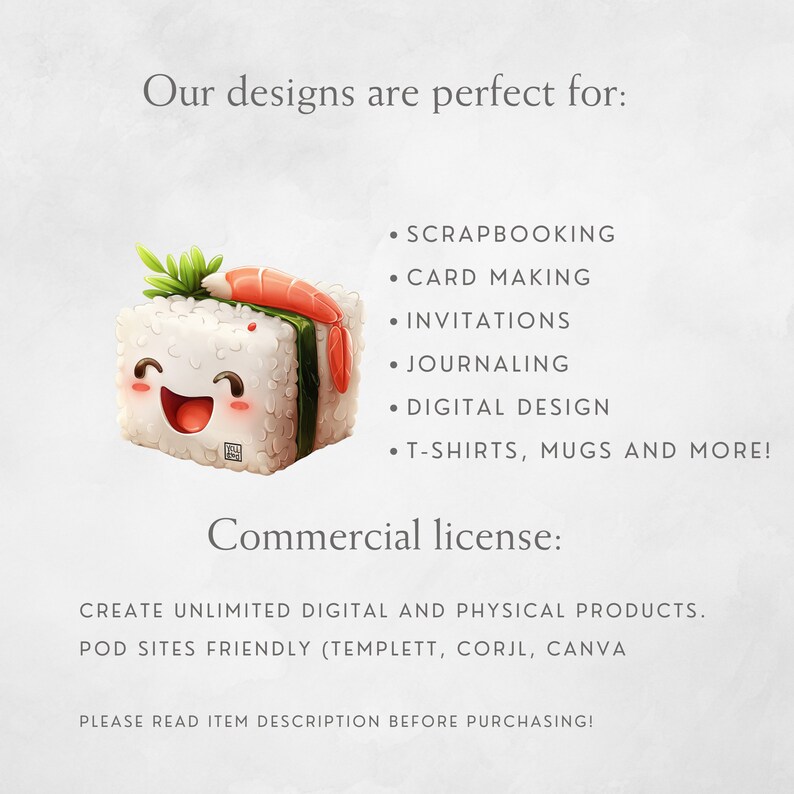 Cute Sushi Clipart Kawaii PNG Watercolor, Japanese Sushi Chef Food ...