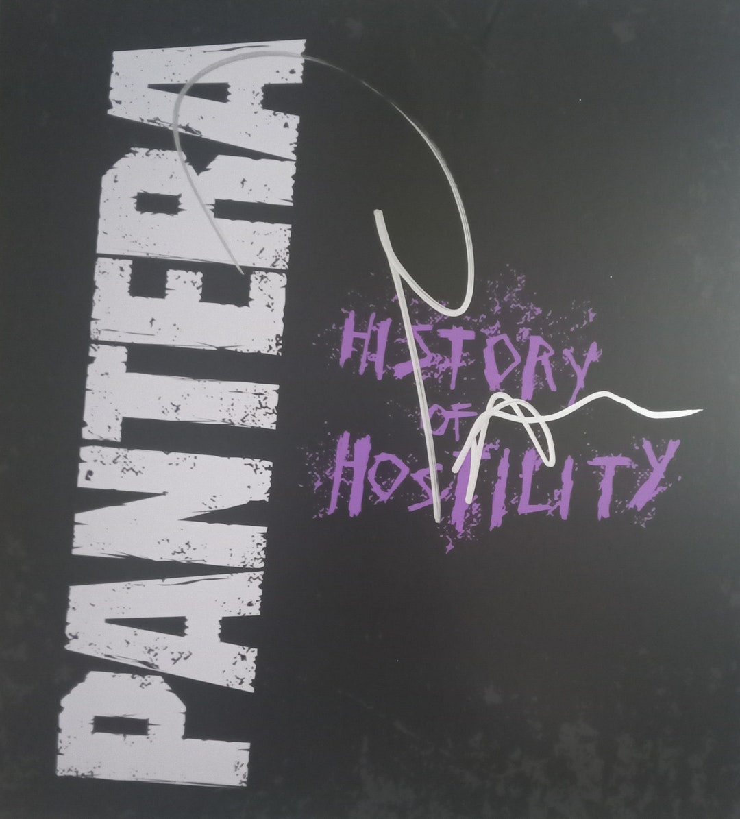 Phil Anselmo Autographed Pantera History of Hostility Vinyl - Etsy