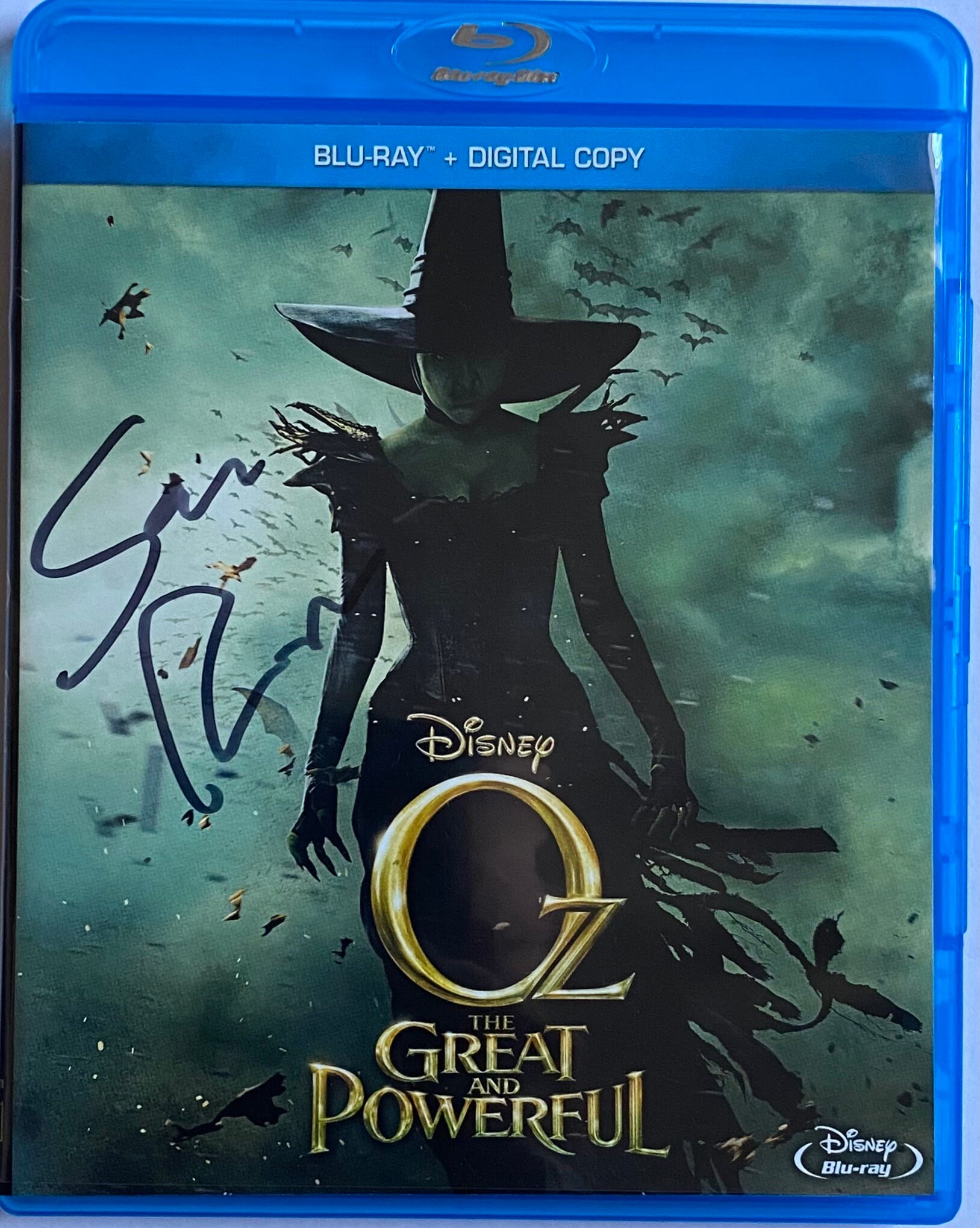 Sam Raimi Autographed Oz the Great and Powerful Blu Ray - Etsy
