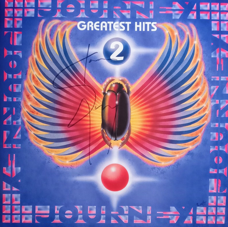 Steve Perry Autographed Signed Journey Greatest Hits 2 Vinyl - Etsy