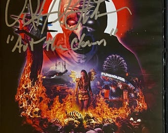 David Howard Thornton Autographed Terrifier 8x10 Photo - Art the Clown ...