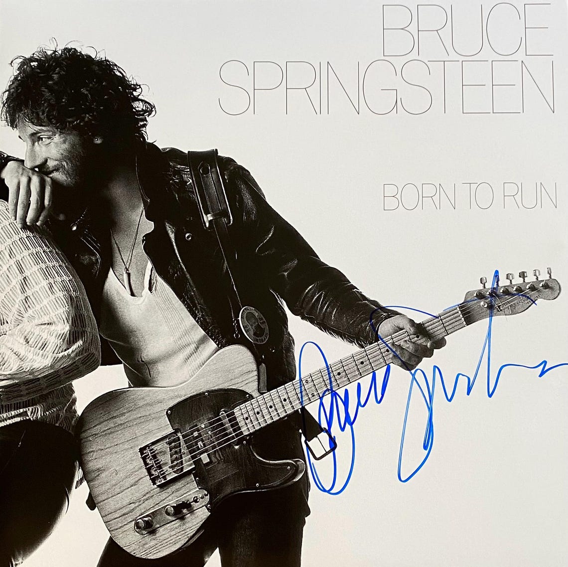 Bruce Springsteen Autographed Born to Run Vinyl - Etsy