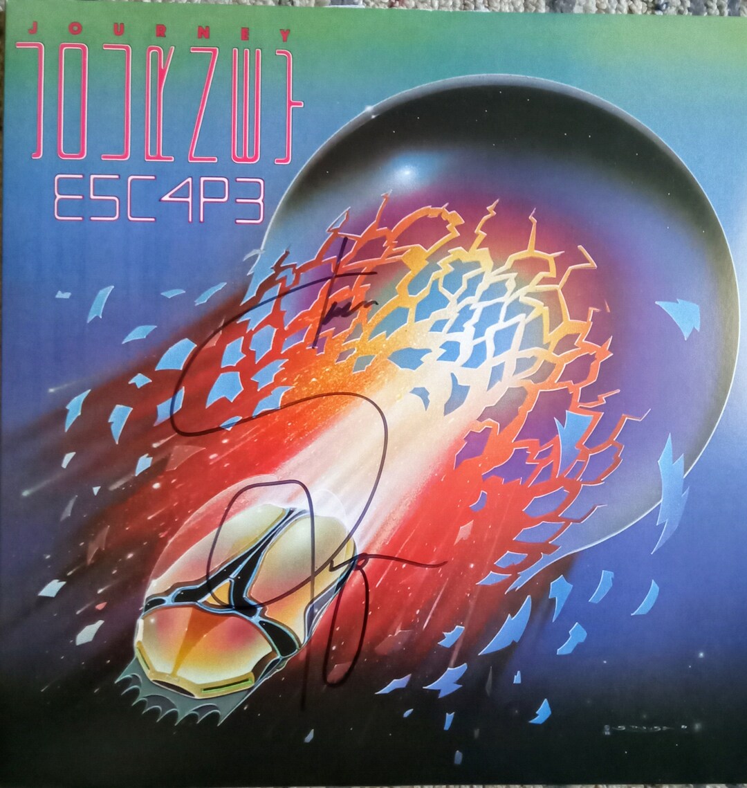 Steve Perry Autographed Signed Journey Escape Vinyl - Etsy