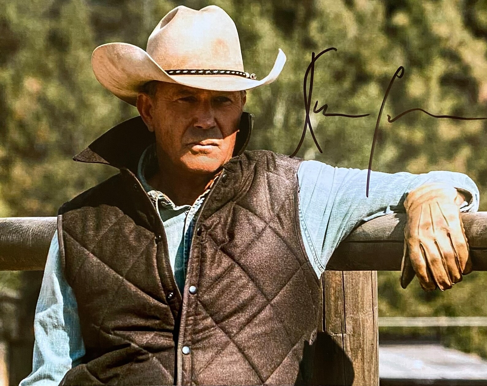 Kevin Costner Autographed Signed Yellowstone 8x10 Photo - Etsy