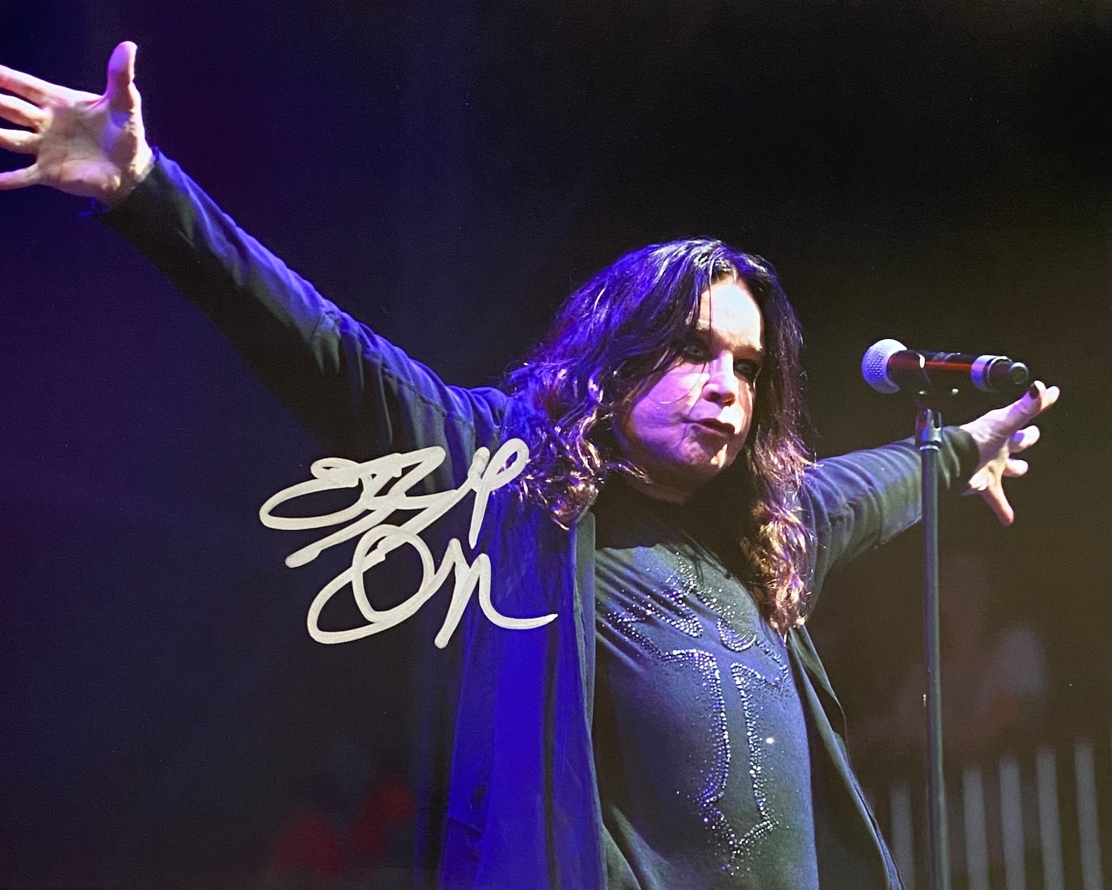 Ozzy Osbourne Autographed 8x10 Photo - Etsy