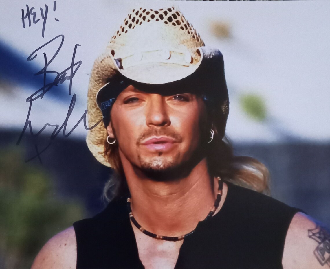 Bret Michaels Autographed Signed Poison 8x10 Photo - Etsy