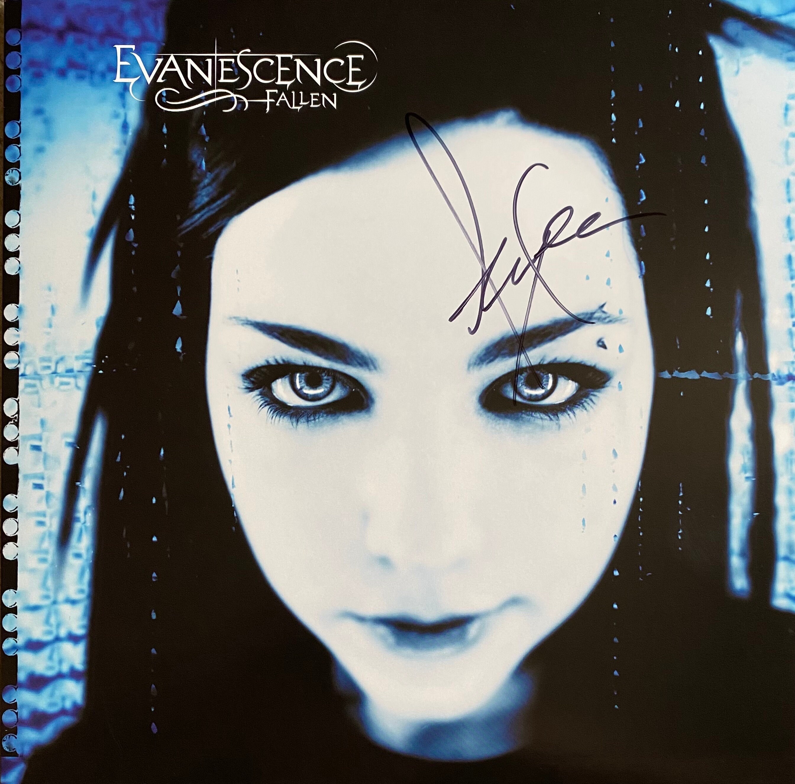 Amy Lee Autographed Signed Evanescence Fallen Vinyl - Etsy