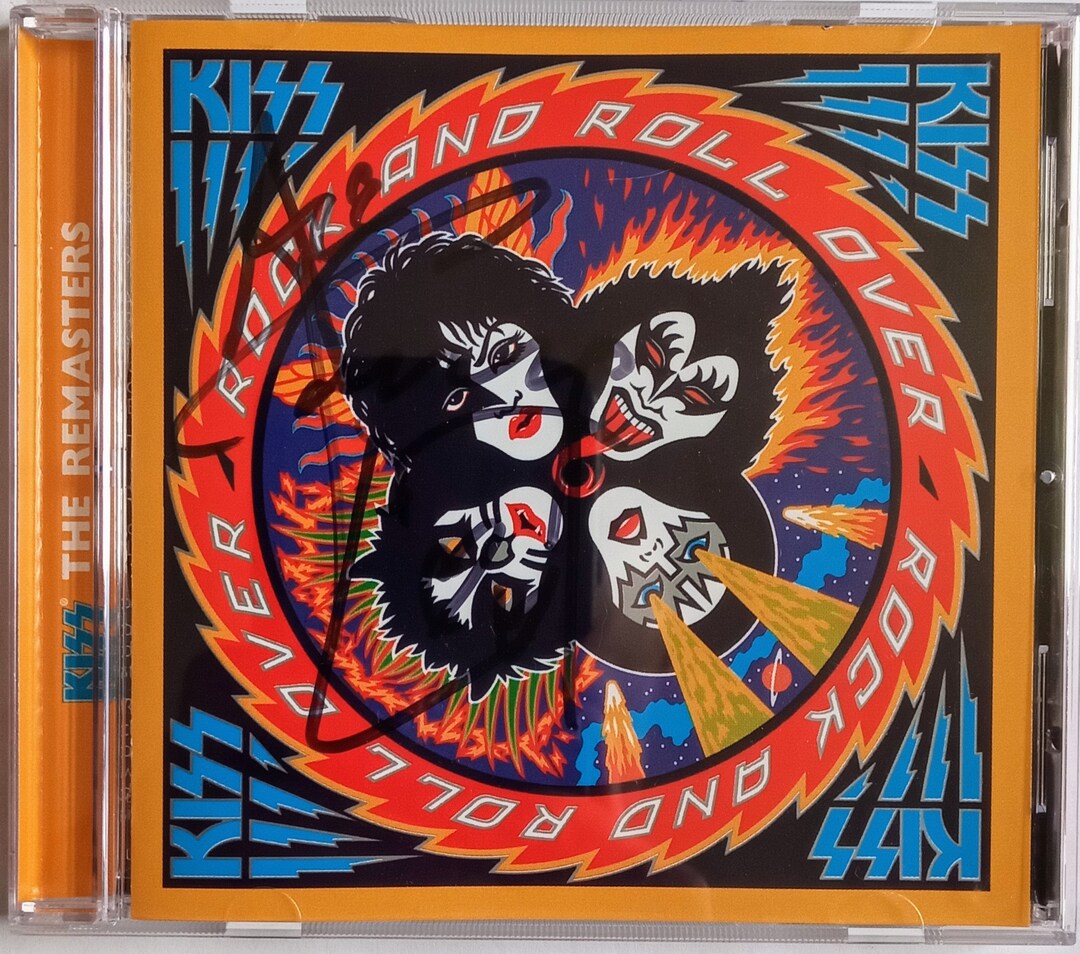 Ace Frehley Autographed Kiss Rock and Roll Over Cd - Etsy