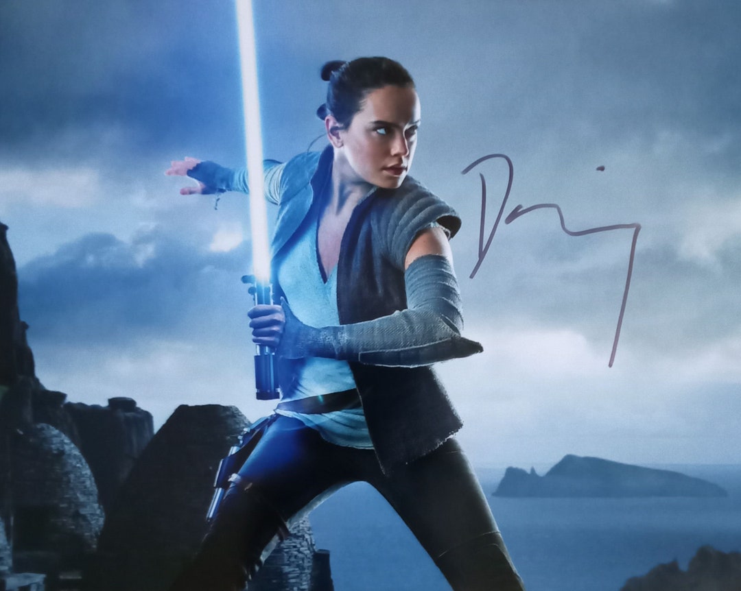 Daisy Ridley Autographed Signed Star Wars Rey 8x10 Photo - Etsy