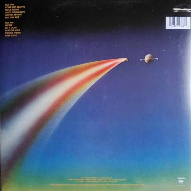 Steve Perry Autographed Signed Journey Escape Vinyl - Etsy