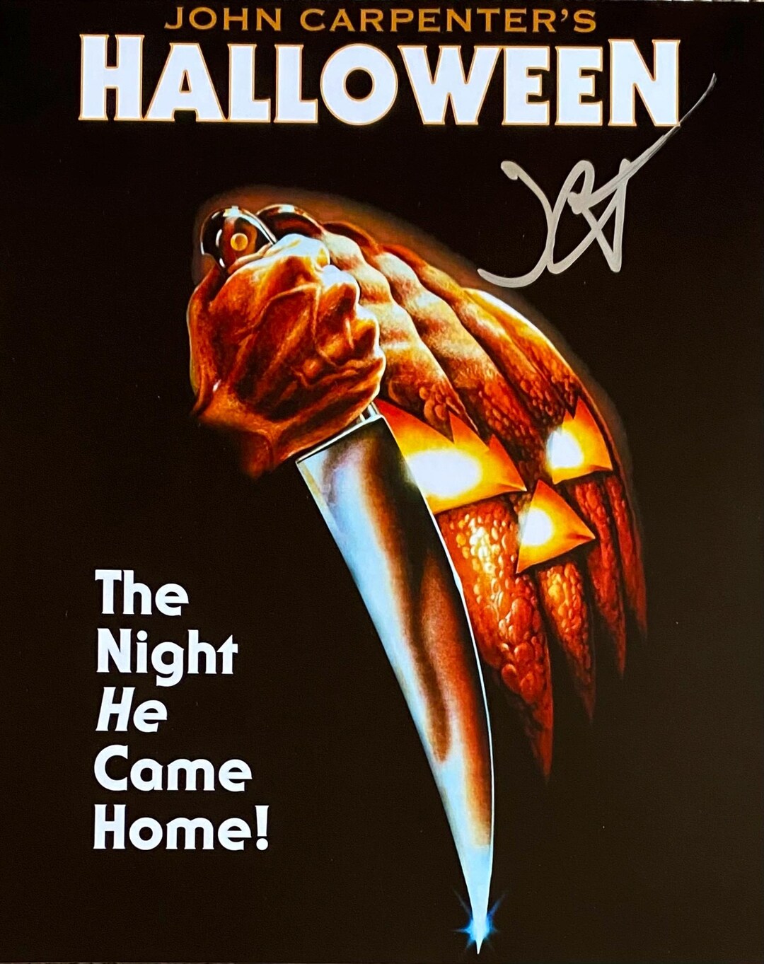 John Carpenter Autographed 8x10 Photo - Halloween - Etsy