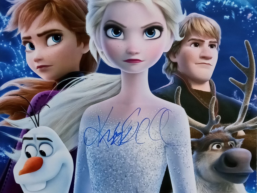 Kristen Bell Autographed Signed Frozen 8x10 Photo - Etsy