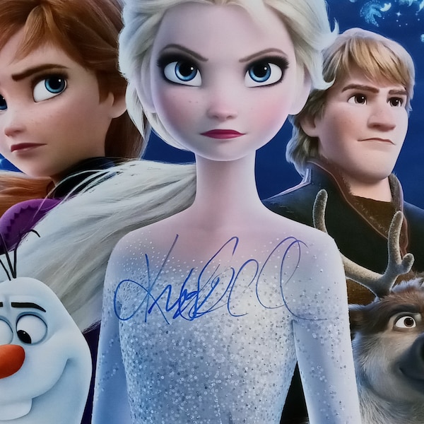 Kristen Bell Autograph - Etsy