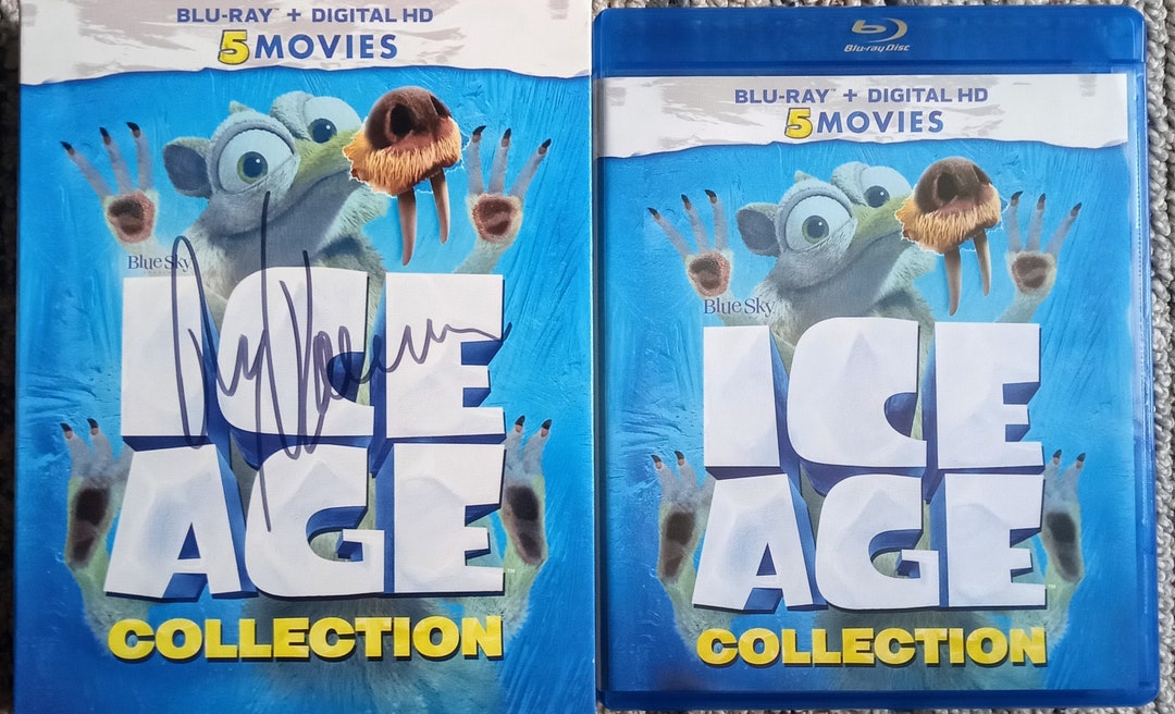 Ray Romano Autographed Ice Age Blu Ray Collection - Etsy
