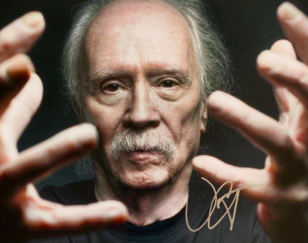 John Carpenter Autographed 8x10 Photo - Halloween - Etsy