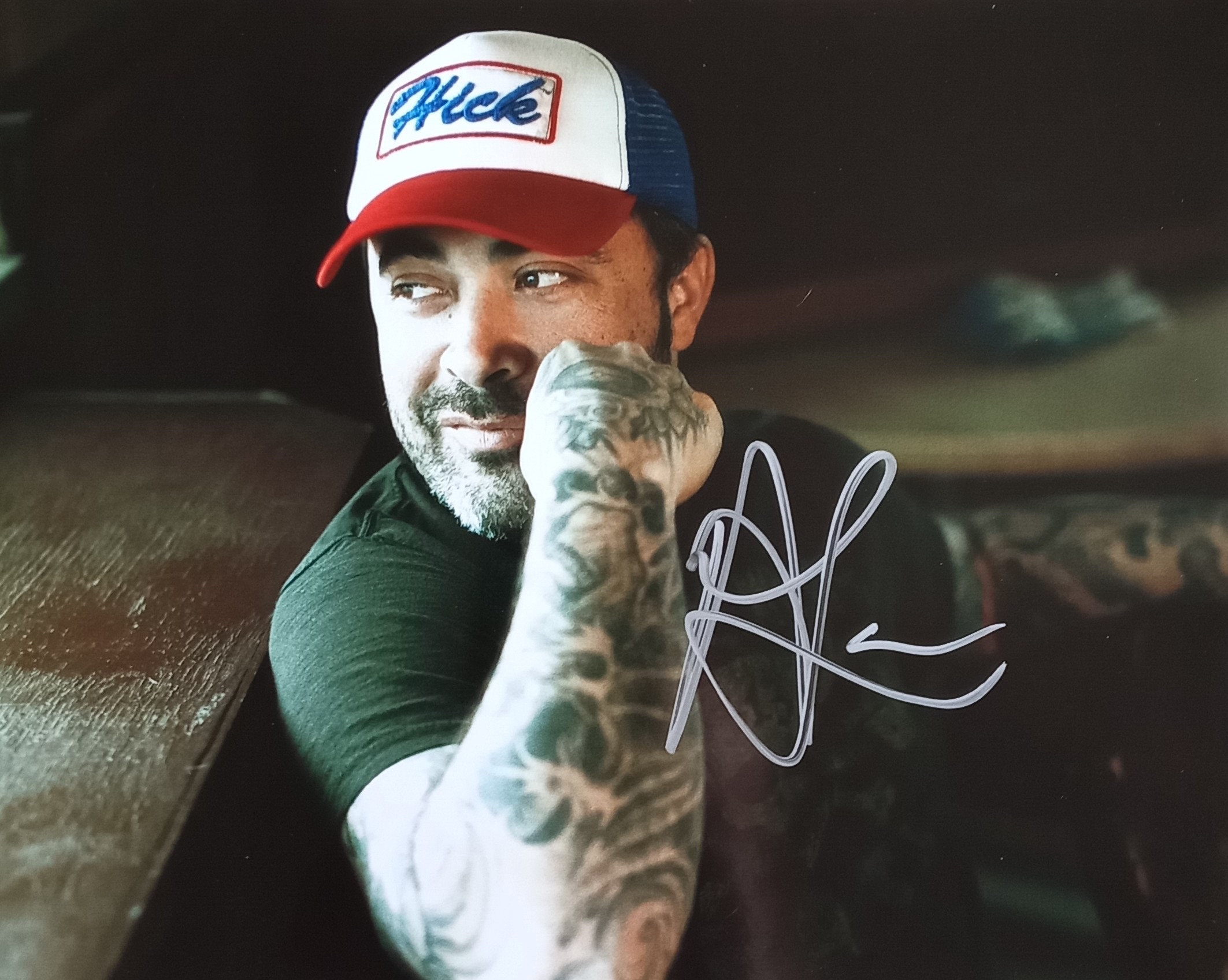 Aaron lewis neck tattoo - Bronctattooaus.com