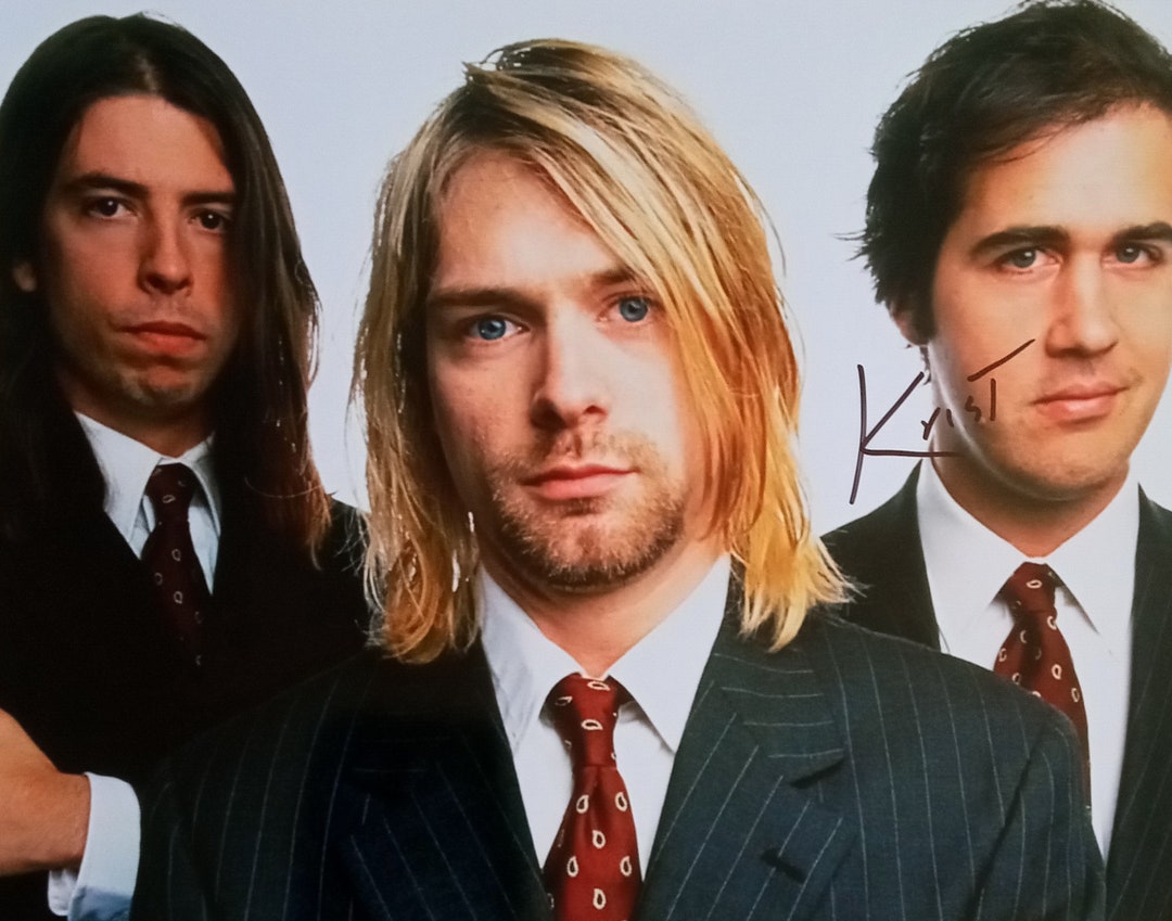 Krist Novoselic Autographed Signed Nirvana 8x10 Photo - Etsy