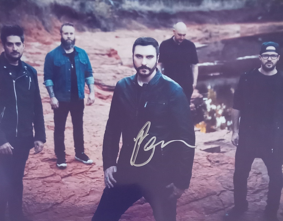 Ben Burnley Autographed Signed Breaking Benjamin 8x10 Photo - Etsy